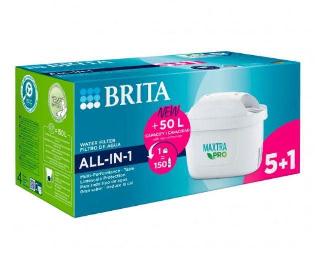 RECAMBIO JARRA BRITA MAXTRA PRO 5+1 - Fontamax